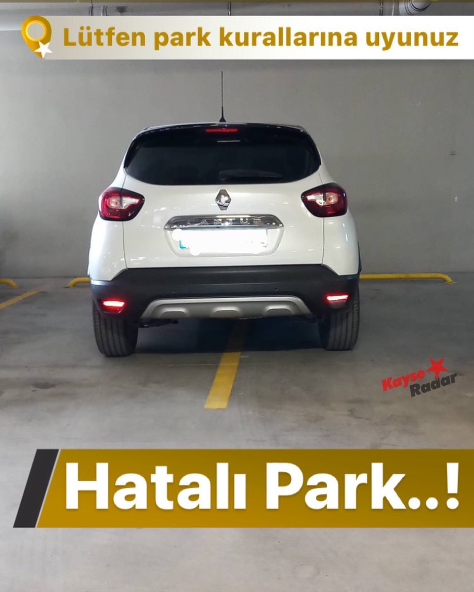 Hatalı Park..! KayseRadar